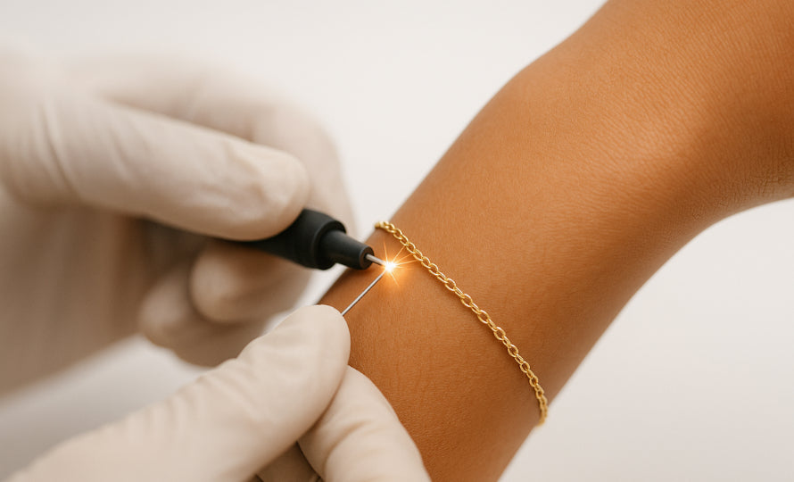 What is Permanent Jewelry? A Complete Guide to Soldered Clasp-Free Bra ...
